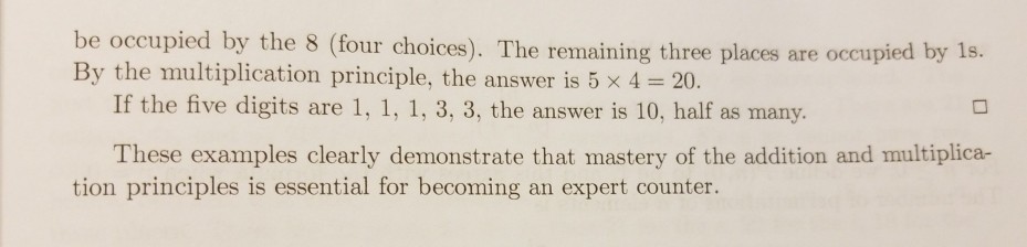 Solved xample. How many different five-digit numbers can be | Chegg.com