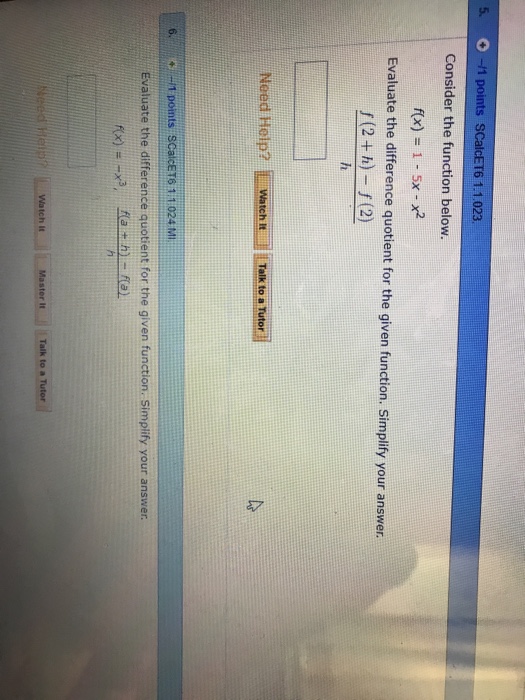 Solved Consider the function below. f(x) = 1 - 5x -x^2 | Chegg.com