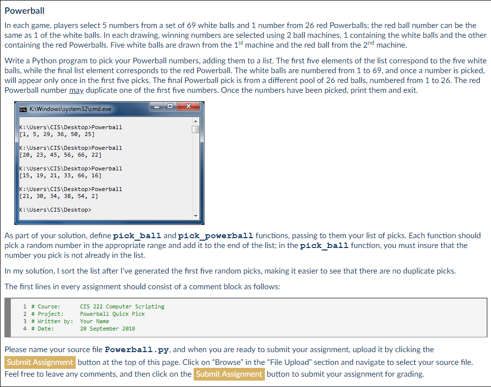 Solved Powerball In each game, players select 5 numbers from | Chegg.com