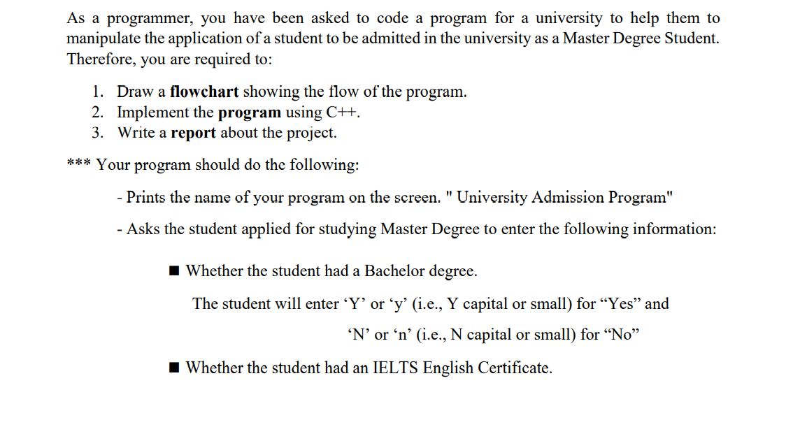 As a programmer, you have been asked to code a | Chegg.com