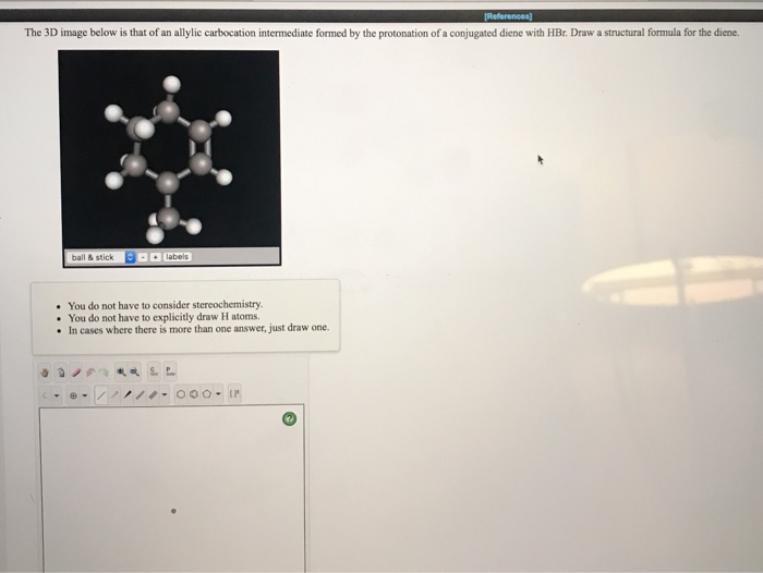 Solved The 3D image below is that of an allylic carbocation | Chegg.com