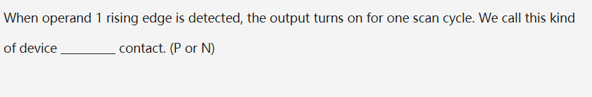 Solved When operand 1 rising edge is detected, the output | Chegg.com