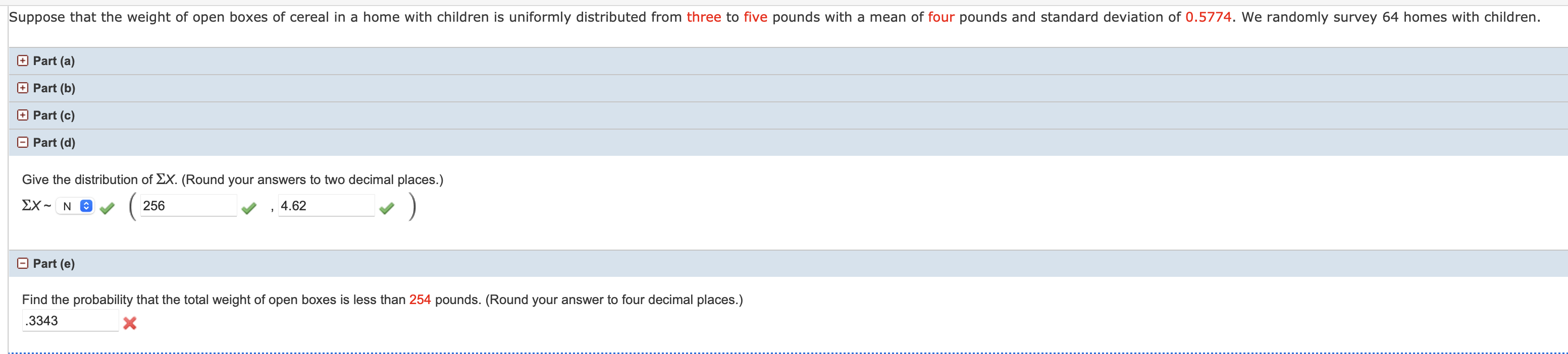 Solved Part (a) Part (b) Part (c) Part (d) Give the | Chegg.com