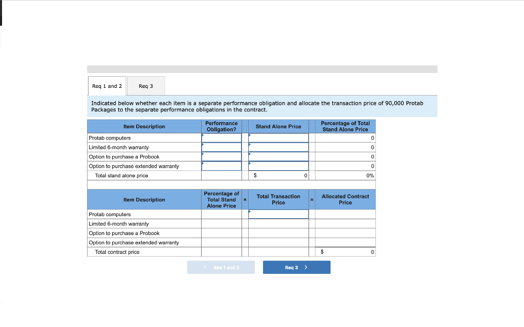 Solved Problem 6-2 (Algo) Performance obligations; | Chegg.com