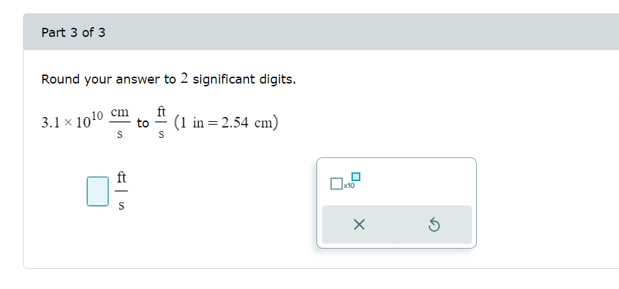 Solved Round your answer to 2 significant digits. | Chegg.com