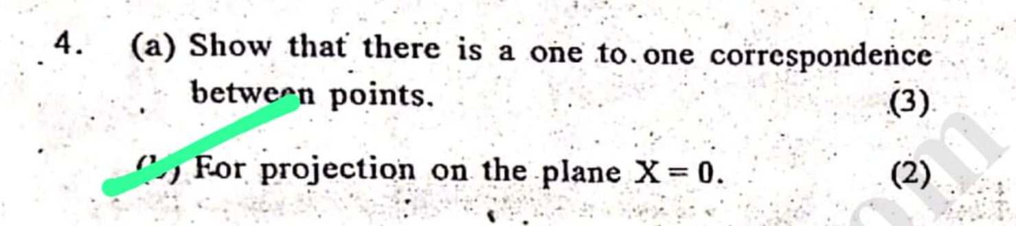 Solved (a) Show that there is a one to one correspondence | Chegg.com