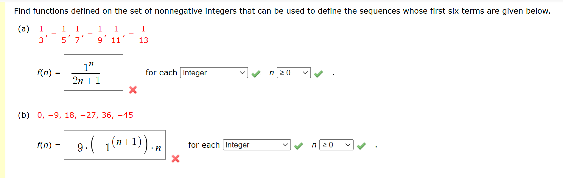 Solved Find Functions Defined On the Set Of nonnegative