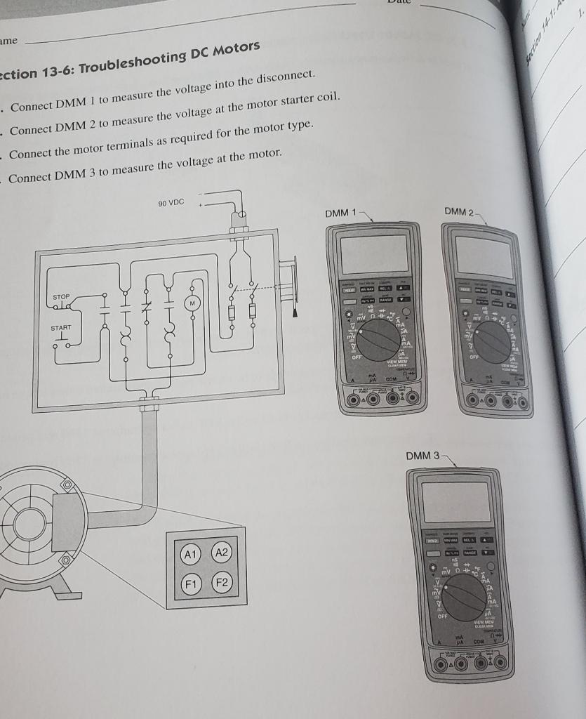 Solved Where would I connect the DMM (Digital Multimeter) | Chegg.com
