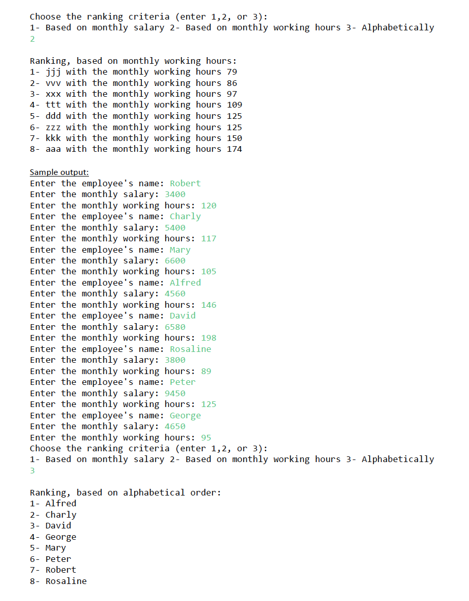 Solved Java Program To Create The Class Employee This Class 3541