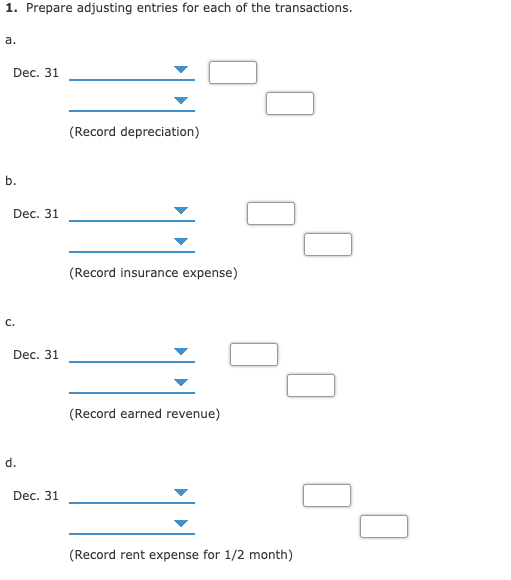 Solved Exercise 3-53 (Algorithmic) Adjusting Entries | Chegg.com