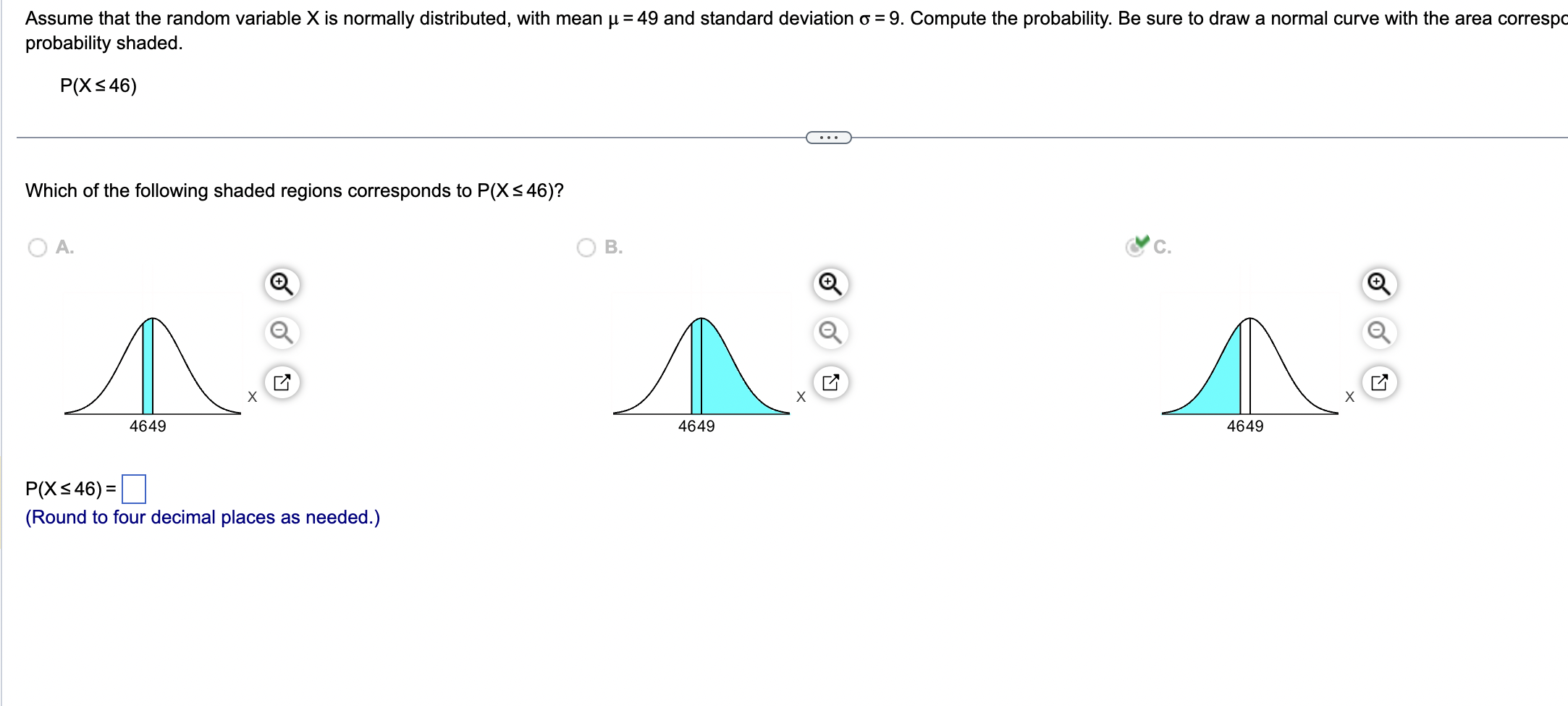 Solved Assume that the random variable X is normally | Chegg.com