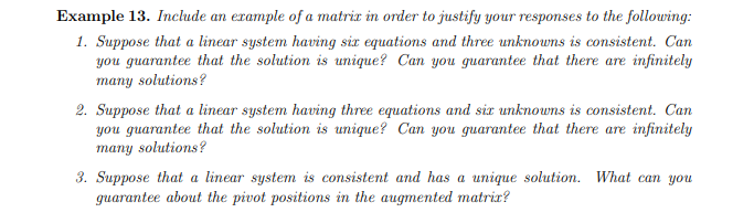 Solved Need help with this linear algebra problem! Can | Chegg.com