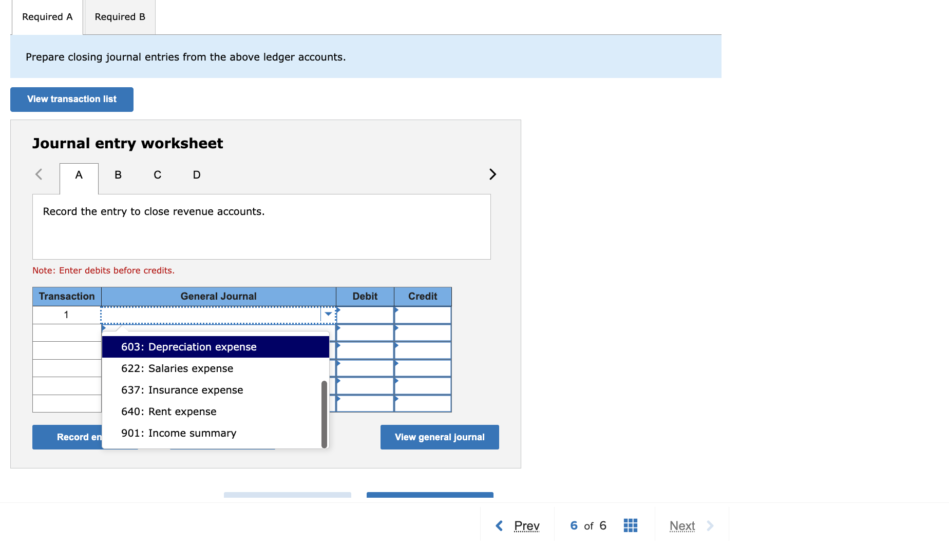 Solved Prepare closing journal entries from the above ledger | Chegg.com