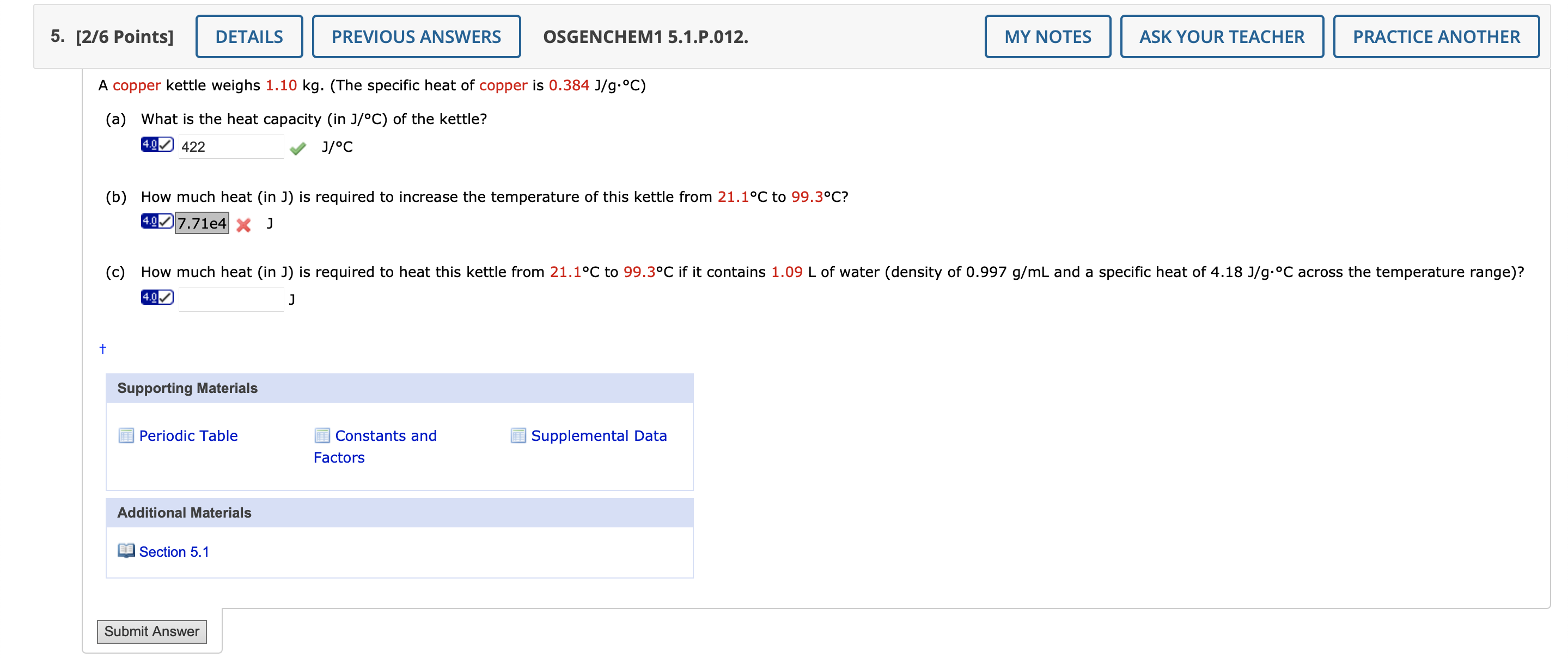 Solved please help with part b and c of #5. ﻿Not ablet to | Chegg.com
