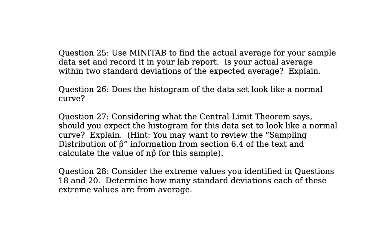 Solved Having trouble answering questions 26-28 which are in | Chegg.com