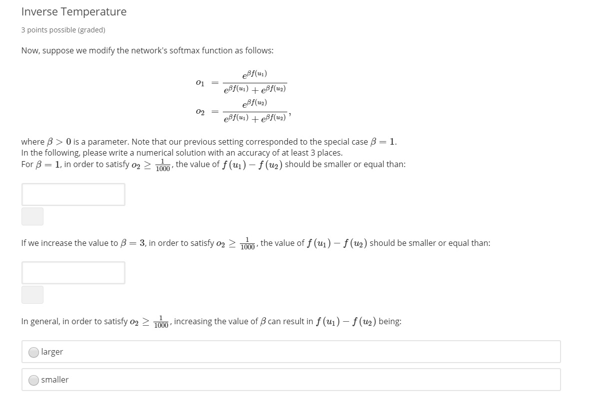 Solved Inverse Temperature 3 Points Possible Graded Now