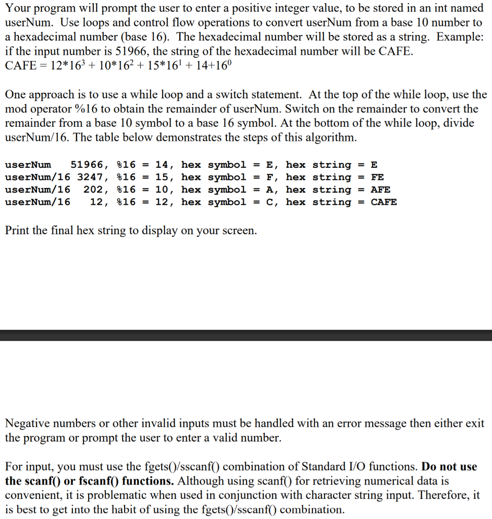 Solved Your program will prompt the user to enter a positive | Chegg.com
