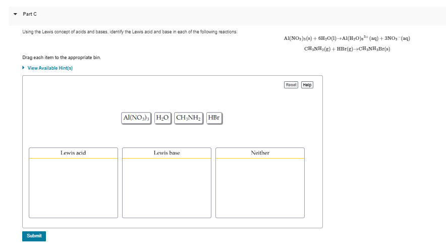 Solved Using the Arrhenius concept of acids and bases, | Chegg.com