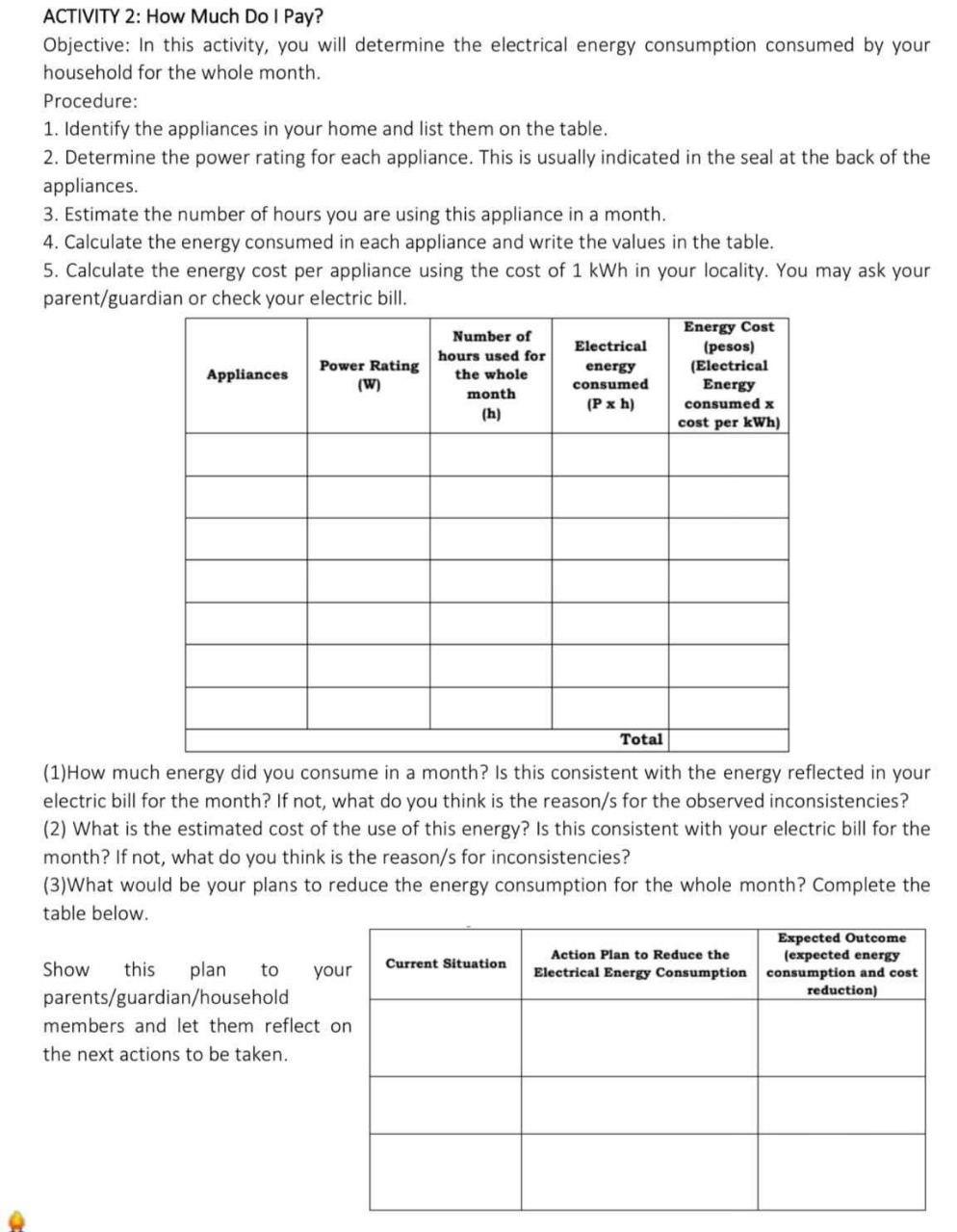 ACTIVITY 2: How Much Do I Pay? Objective: In this | Chegg.com