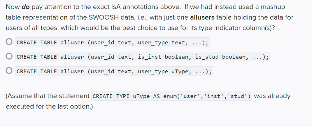 Solved Now do pay attention to the exact IsA annotations | Chegg.com