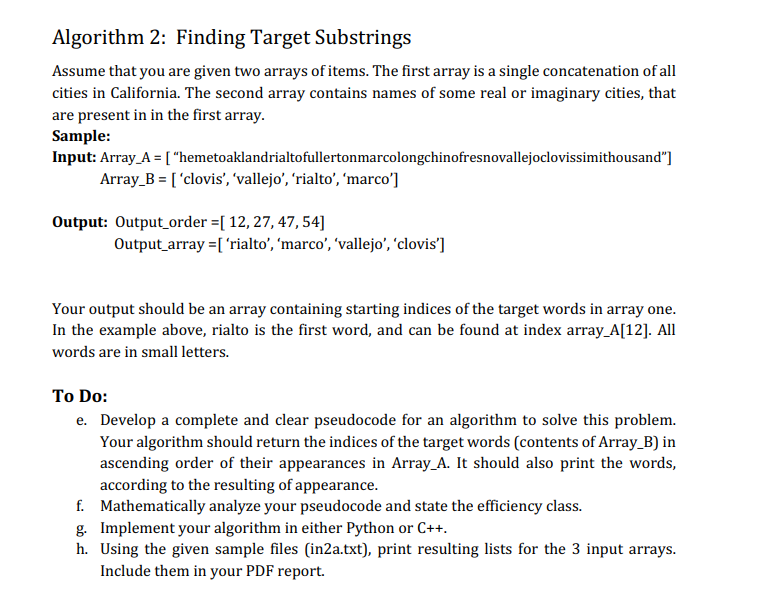 Solved Abstract In this project, you will devise a solution, | Chegg.com
