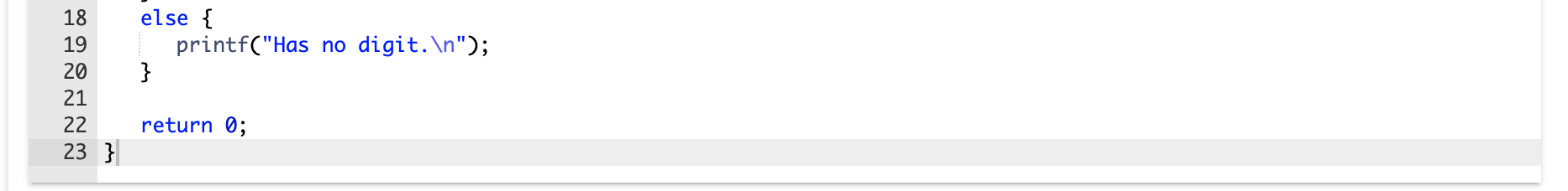 Solved Set hasDigit to true if the 3-character passCode | Chegg.com