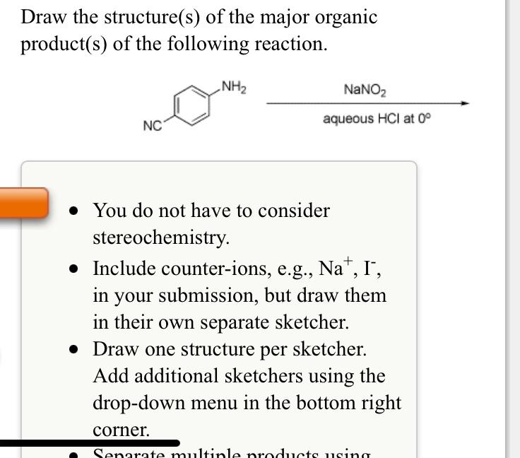 Solved Draw the structure(s) of the major organic product(s) | Chegg.com