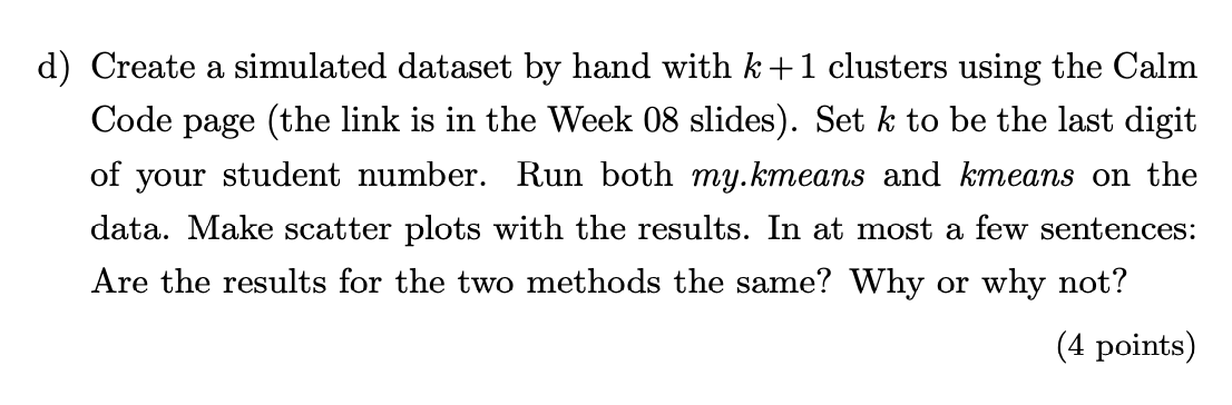Solved How to create the scatterplot on code? | Chegg.com