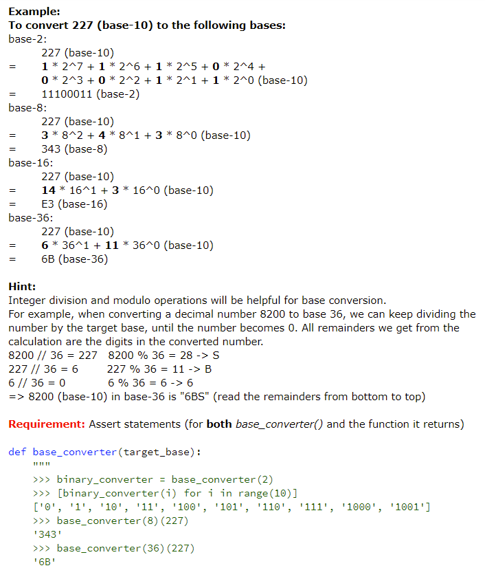 Solved Number base conversion is an important concept in the | Chegg.com