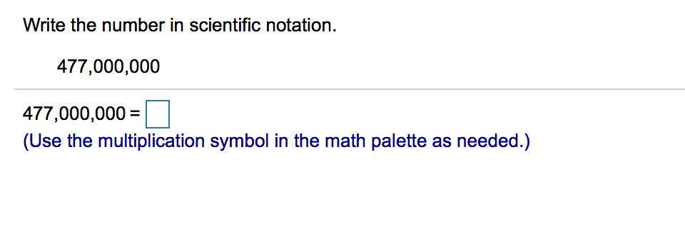 Solved Write The Number In Standard Form 8 26 X 102