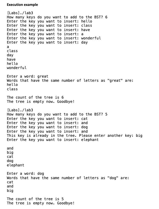 Solved when printing out the keys, it should be in | Chegg.com