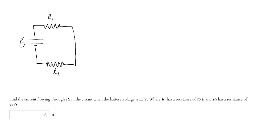 Solved Find the current flowing through R2 in the circuit | Chegg.com