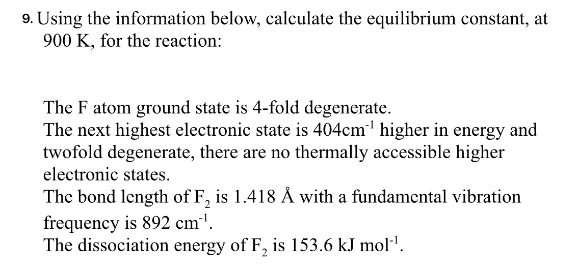 Solved Using the information below, calculate the | Chegg.com