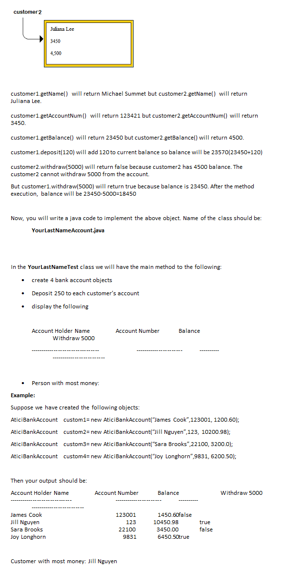 Solved In this lab, we will define and implement the | Chegg.com