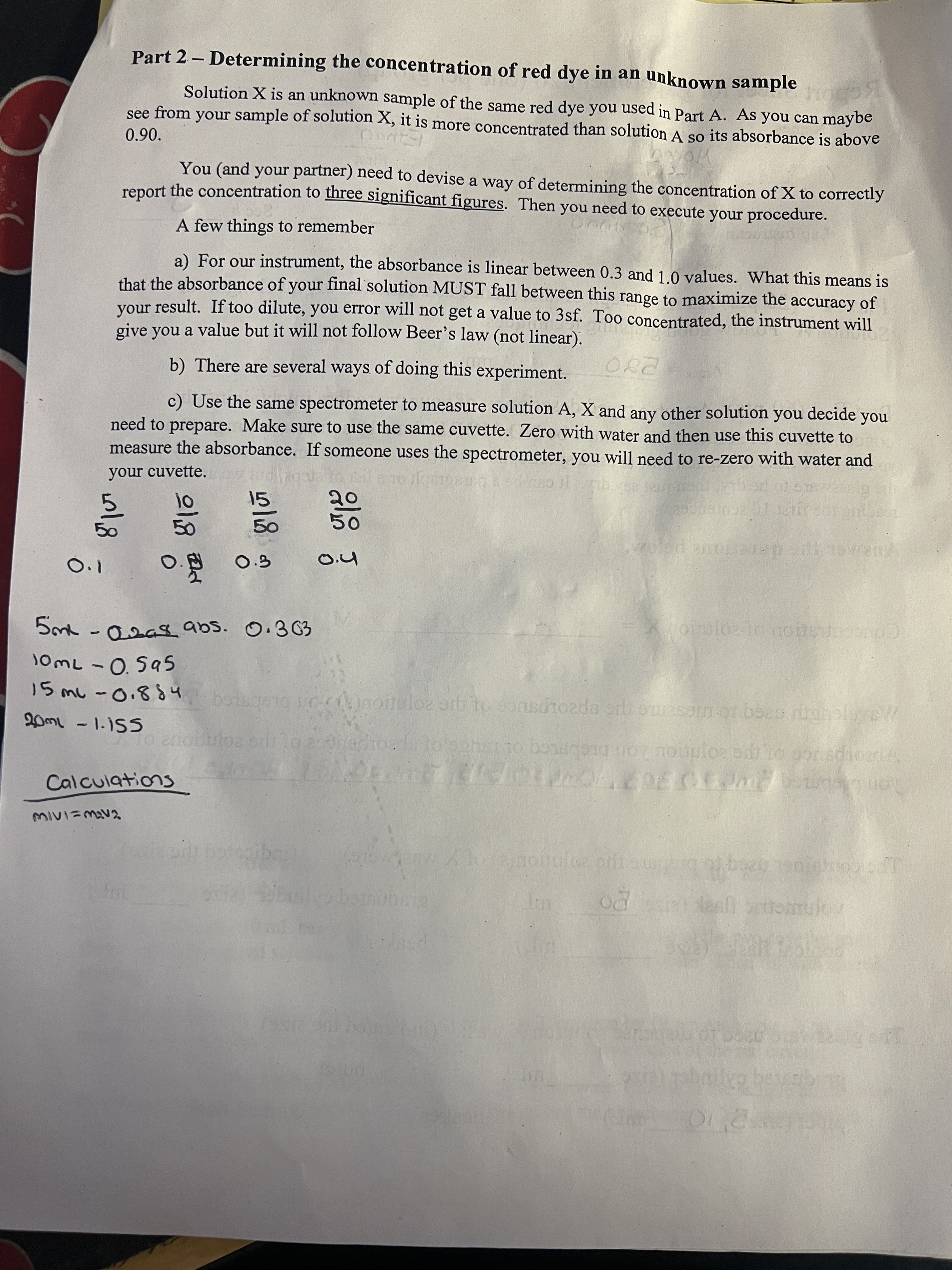 I need help finding the calculations to get the final | Chegg.com