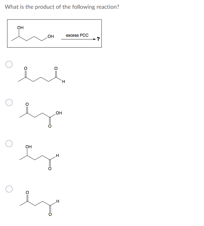 Solved What is the product of the following reaction? OH | Chegg.com