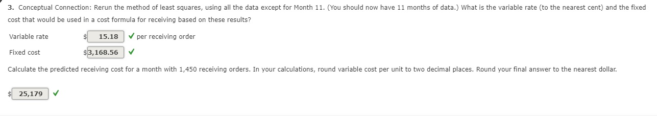 Solved (Appendix 3A) Method of Least Squares Farnsworth | Chegg.com