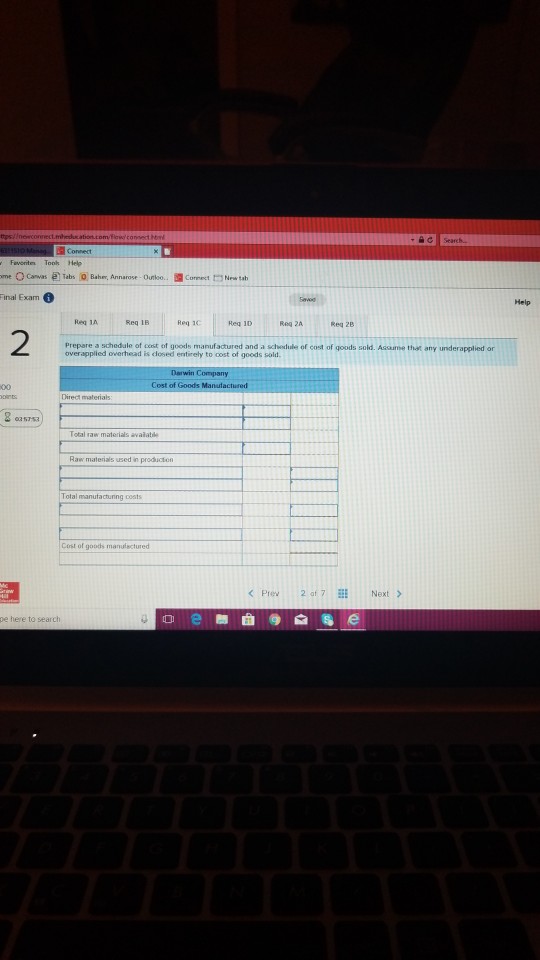 Solved Search. Connect Help Save & Exit Integration Exercise | Chegg.com