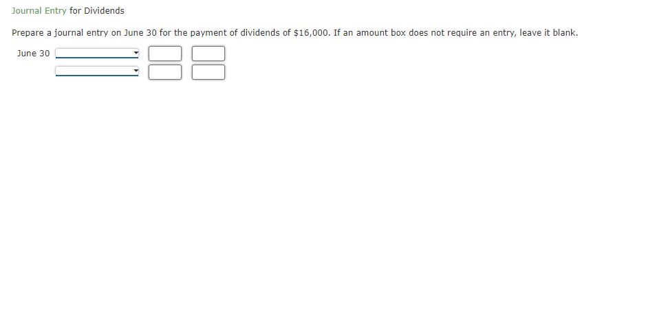 Solved Journal Entry for Dividends Prepare a journal entry | Chegg.com
