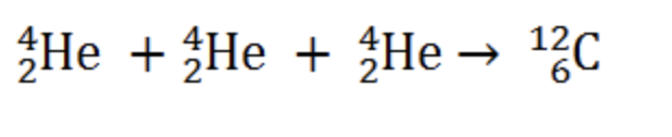 Solved A star with a large helium abundance can burn helium | Chegg.com