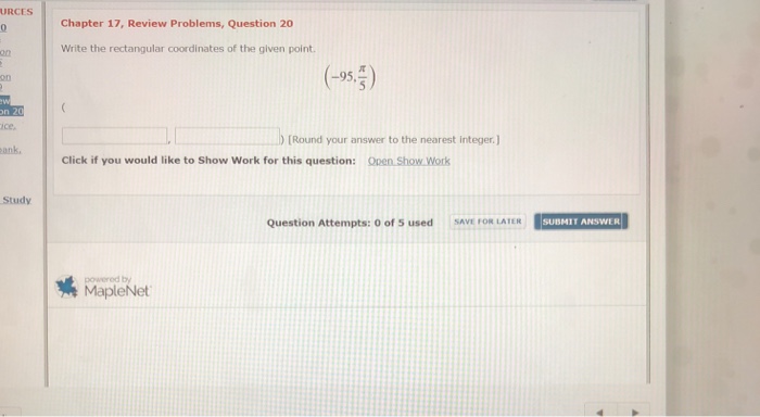 Solved Calculator Printer Version 4eack Chapter 17 Section 0915