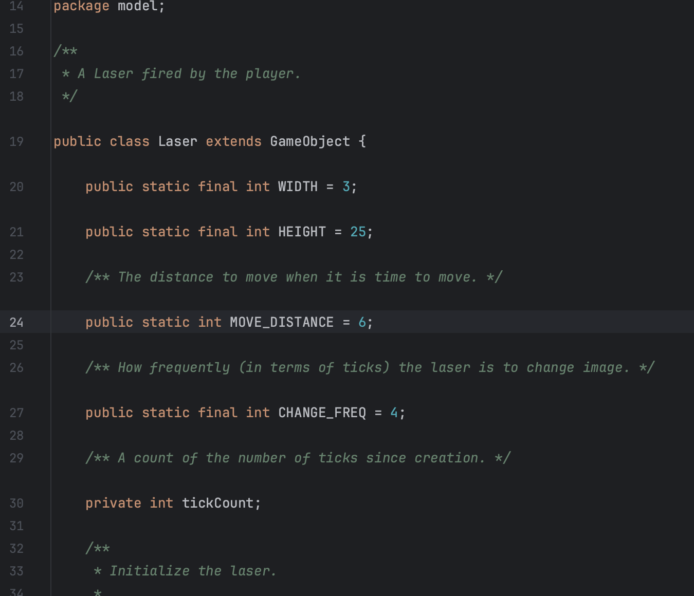 Solved QUESTION:The current space invaders game only allows | Chegg.com