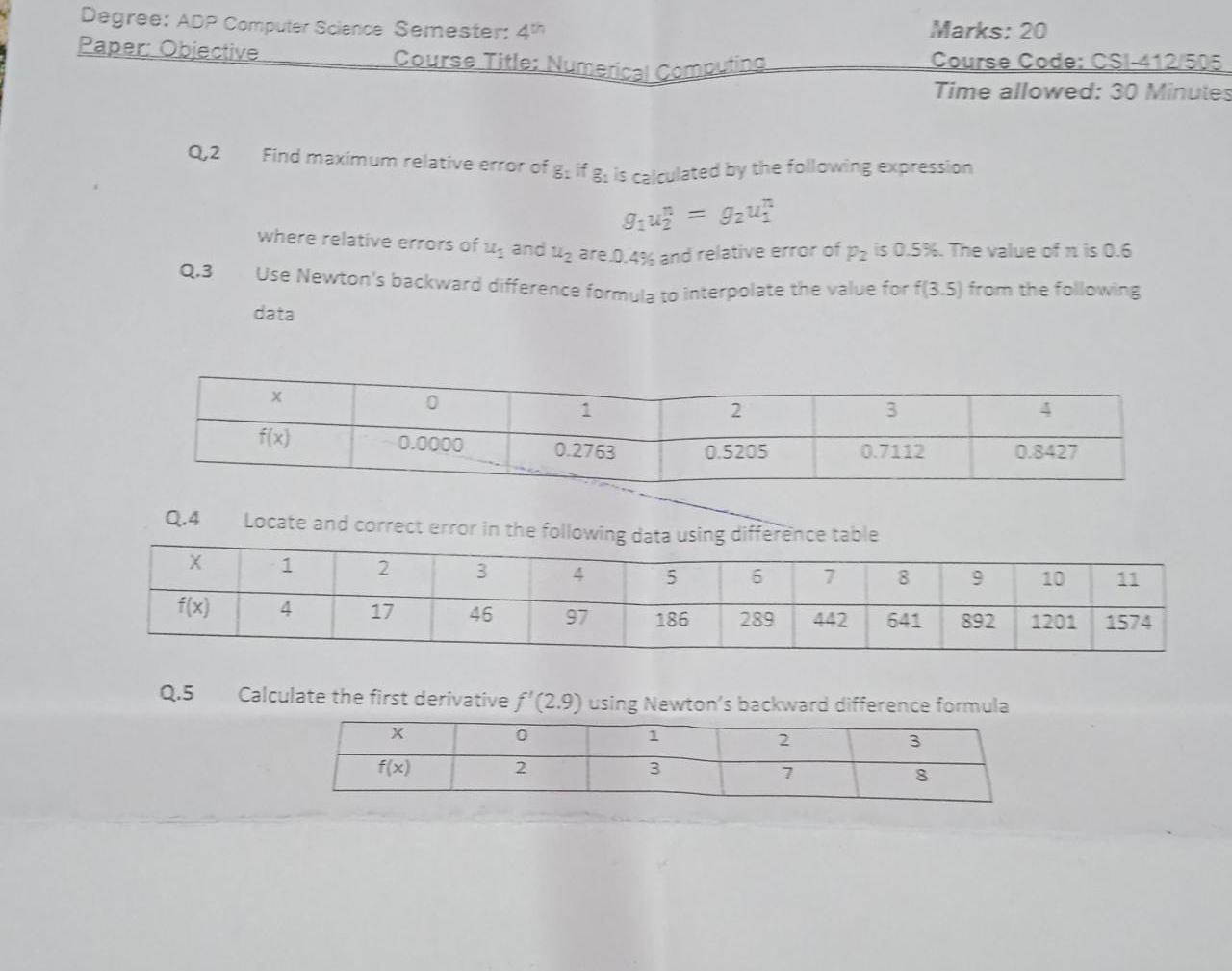 Solved Q,2 Find maximum relative error of gt if gs is | Chegg.com