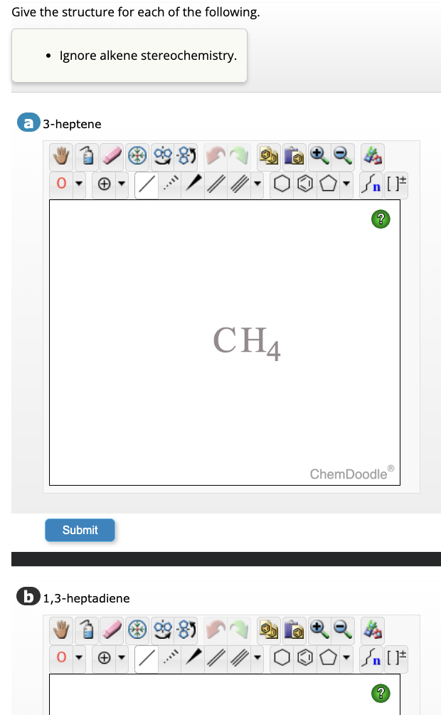Solved Give the structure for each of the following. a | Chegg.com