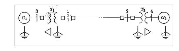Solved (25\%) Figure 2 shows the one-line diagram of a | Chegg.com