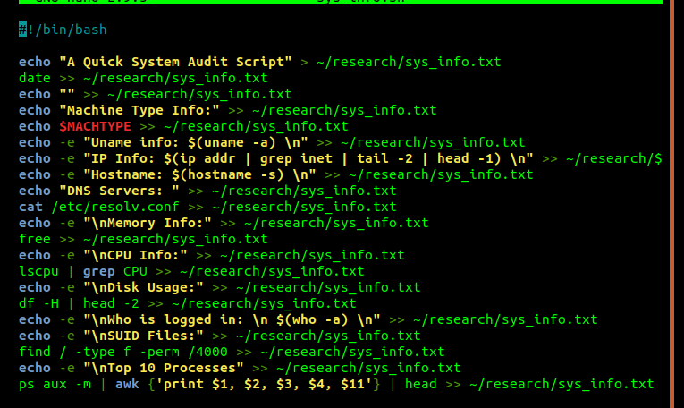 Complete the following set-up: Create a new script | Chegg.com