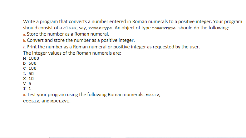 Solved Write a program that converts a number entered in | Chegg.com