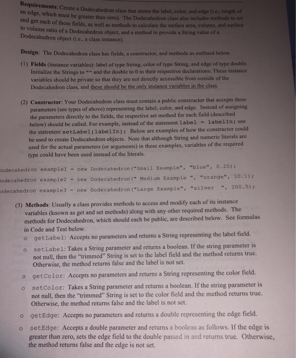 Solved Specifications Overview: You will write a program | Chegg.com