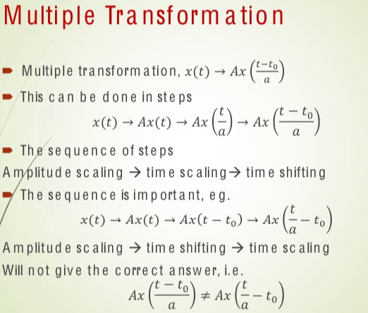 Solved Multiple Transformation • Multiple transformation, | Chegg.com