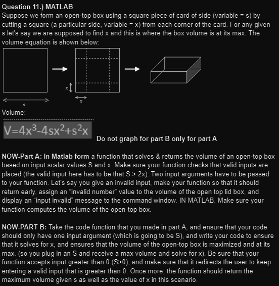 Solved Answer parts A and B. Please answer as the directions | Chegg.com